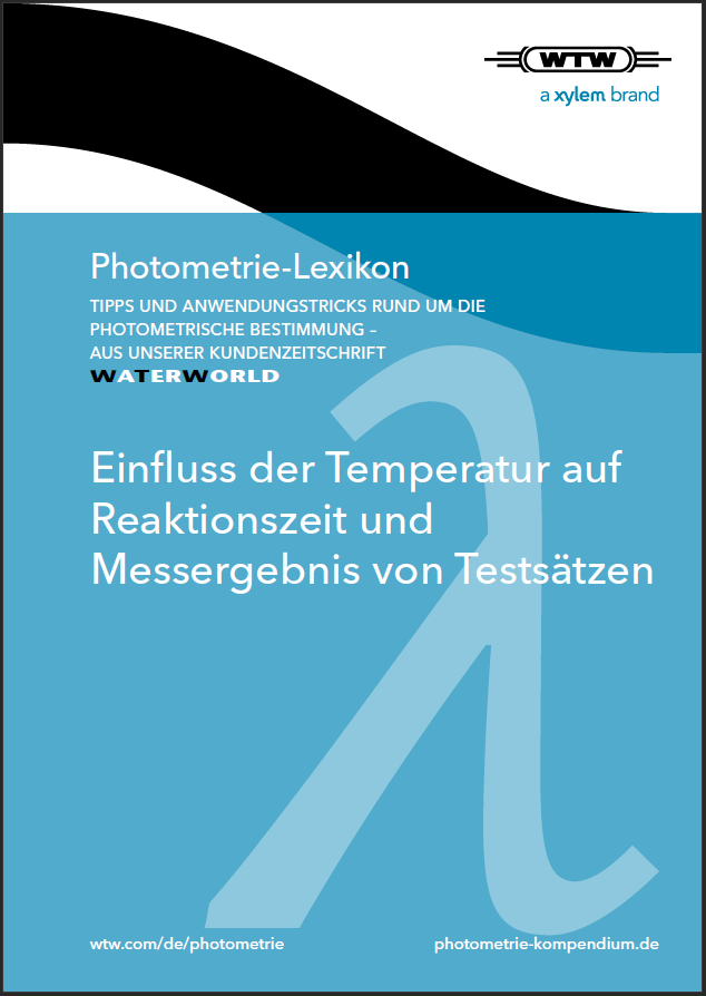 Photometrie-Lexikon - Einfluss der Temperatur auf Reaktionszeit und ...